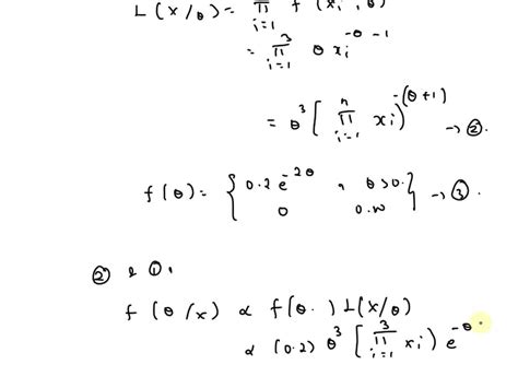 Solved Use Bayes Theorem To Calculate The Posterior Distribution If N 6 And Our Observations