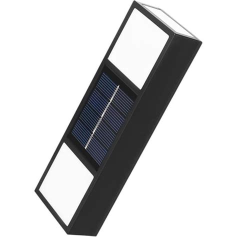 Applique Murale Ext Rieure Solaire D Coration Vintage Pour Cl Ture Z Cdiscount Maison