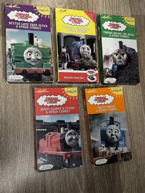 Thomas The Tank Engine Vhs Lot 6997 Picclick Ca