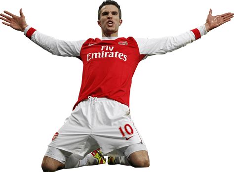 Robin Van Persie Arsenal Football Render Footyrenders
