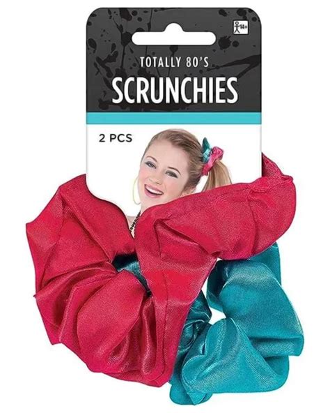 Awesome 80s Scrunchie Set Pack Of 2