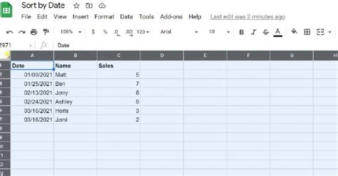 How To Sort By Date In Google Sheets Modernschoolbus