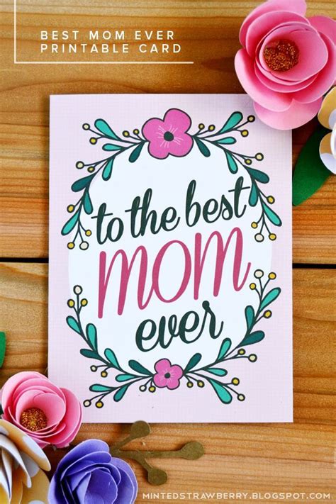 Mother S Day Printable Card