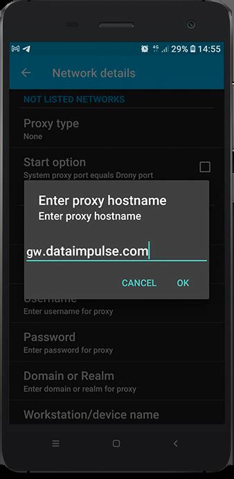 Residential Proxies For Drony Connecting Tutorial Dataimpulse