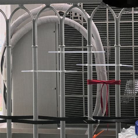 구축아파트 베란다 에어컨 실외기 난간 소음 및 진동을 잡기위한 가지가지의 노력들 네이버 블로그