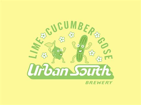 Lime Cucumber Gose Badge Design By Mitch Arnold On Dribbble