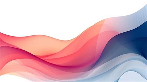 Premium Photo Abstract Background With Colorful Waves And Lines