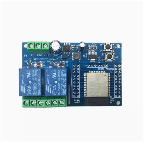 Dc5 60v источник питания двухканальный релейный модуль Wi Fi Bluetooth Esp32 Wroom вторичная