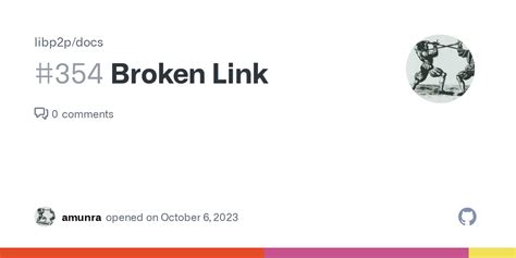 Broken Link Issue 354 Libp2p Docs GitHub