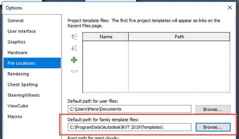 solved revit 2019 libraries in wrong location autodesk community