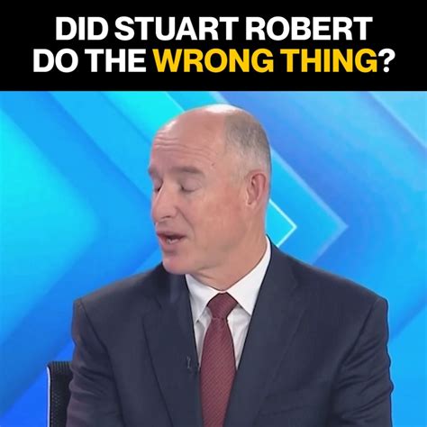Did Scandal Prone Stuart Robert Do The Wrong Thing Allegation Interview Scandal Prone