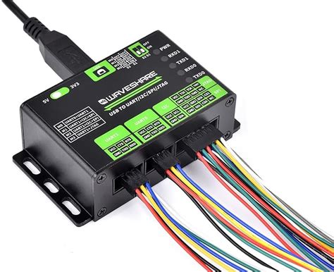 Waveshare USB To UART I C SPI JTAG Converter USB To Ch UART Or USB To Ch UART Ch I C