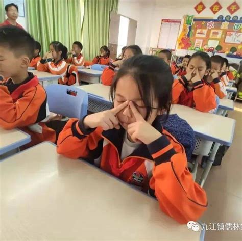 【立人济世，品质二小】增强自我爱眼意识 养成良好用眼习惯动作比赛都能