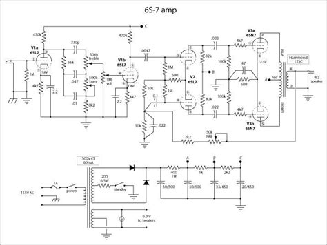 Top Phono Preamp Circuit Diagrams