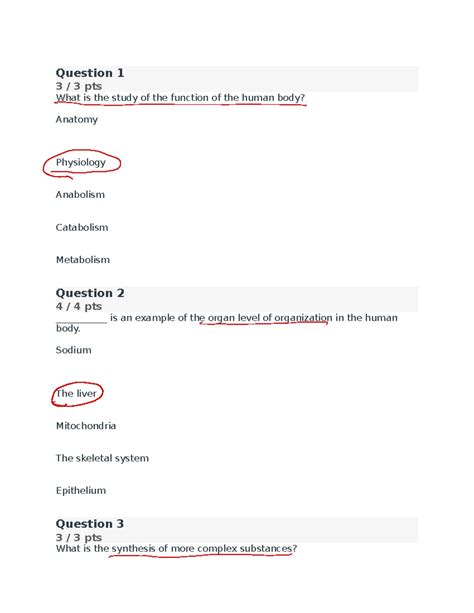 Biod 151 Mod Exam 7 Module 7 Exam Integumentary System M7 Exam