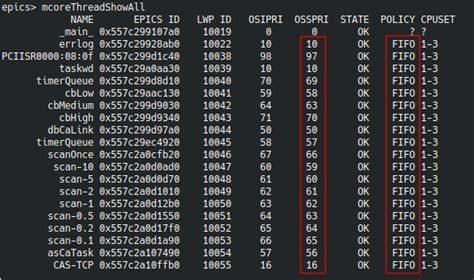 How To Use Posix Thread Priority Scheduling Under Linux — Epics Documentation Documentation