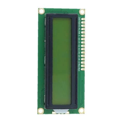 Lcd1602 Lcd Display Iic I2c Interface Hd44780 Lcd Screen 5v 16x2 Character Blue Green Screen