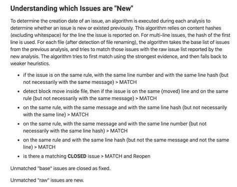 How Does Sonarqube Locate The Same Issue In Multiple Scans Sonarqube Server Community Build