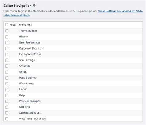 How To Hide Elementor Editor Navigation