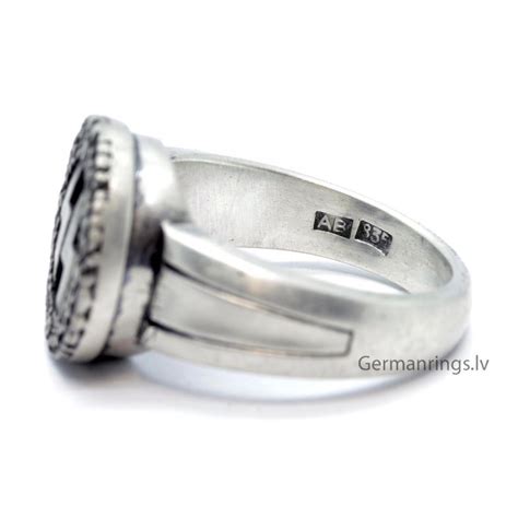 Nazi German Ww2 Waffen Ss Ring For Sale
