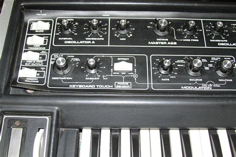 Matrixsynth Vintage Moog Multimoog Synthesizer W Peeling Front Panel