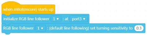Mbot Rgb Line Follower 《mblock 5 Block Help Documentation》 极客文档