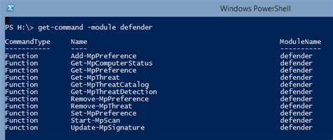 Managing Microsoft Defender In PowerShell In Windows NEXTOFWINDOWS