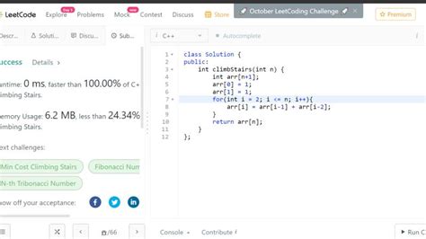 mohit goyal on linkedin just completed my leetcode 70 climbing stairs this infamous problem…