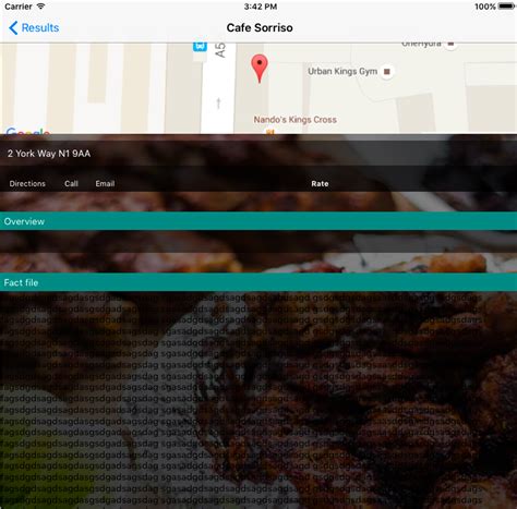 Ios React Native Scrollable Content With Layout Stack Overflow
