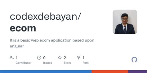 Github Codexdebayan Ecom It Is A Basic Web Ecom Application Based Upon Angular