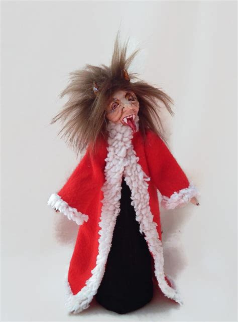 Krampus Art Doll Krampus Ornament Creepy Christmas Decor Christmas