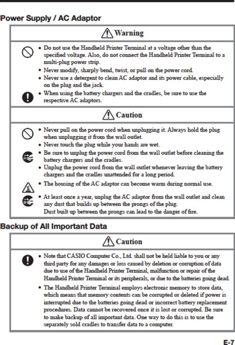 casio computer it9000 handheld terminal user manual 05 it 9000 print e