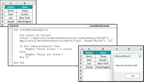 Vba Index Match In Excel Definition Examples How To Use