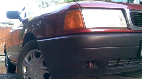 Audi 80 (B3) 1.8 бензиновый 1988 | вишневый металлик ауди89 на DRIVE2