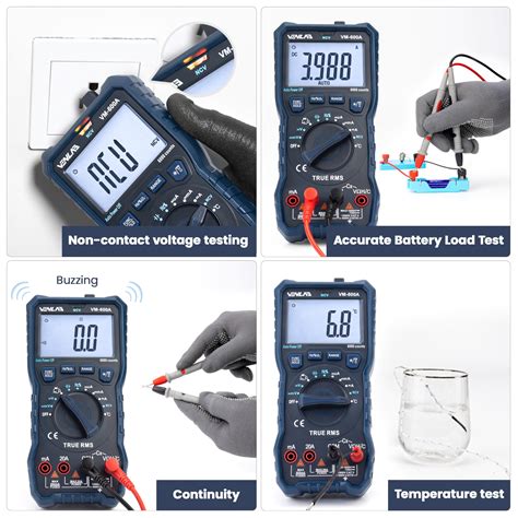 Mua VENLAB Digital Multimeter TRMS 6000 Counts Volt Meter Ohm Auto Ranging Multimeter Tester