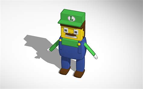 3d Design Luigi Tinkercad