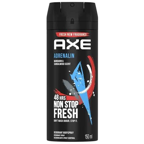 Axe Adrenalin Deodorant Body Spray 150ml Urban Beauty