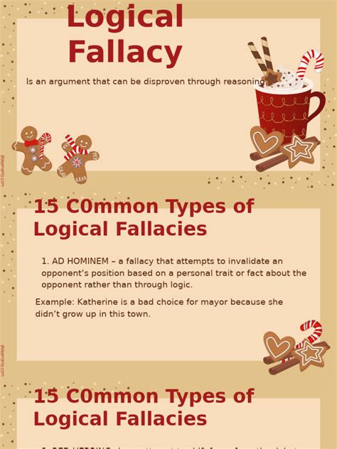 15 Types Of Logical Fallacy01 Pdf Fallacy Argument
