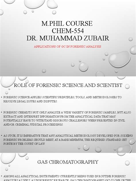 Chem Lecture 2 Pdf Gas Chromatographymass Spectrometry Gas