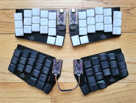Handwired Dactyl Manuform With Raspberry Pi Picos Rergomechkeyboards