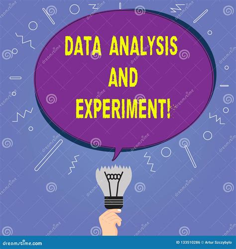 Conceptual Hand Writing Showing Data Analysis And Experiment Business Photo Showcasing