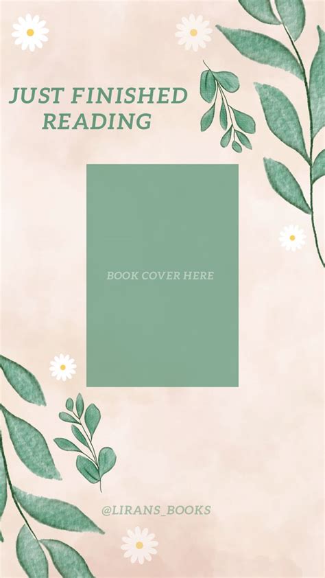 just finished reading story template in 2023 book reading journal book instagram book