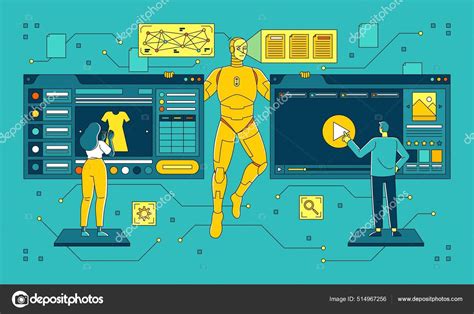 Bert Flat Vector Illustration Bidirectional Encoder Representations From Transformers Stock