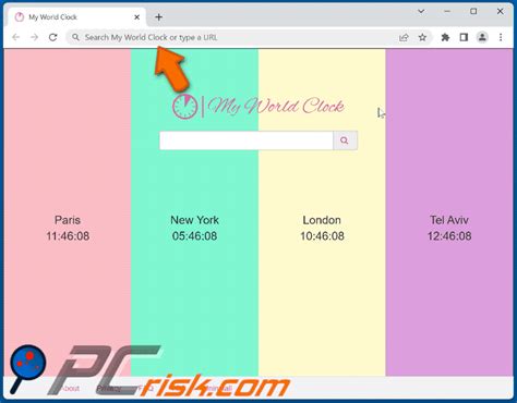 My World Clock Browser Hijacker Simple Removal Instructions Search Engine Fix Updated