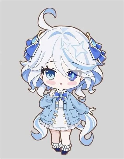 Bộ Sưu Tập ảnh Furina Genshin Chibi đáng Yêu Dễ Thương
