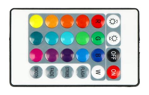 RGB LED Controller V With Key IR Remote Controller Makers Electronics