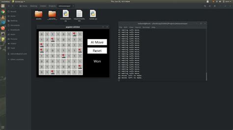 minesweeper cs50ai project 1b youtube