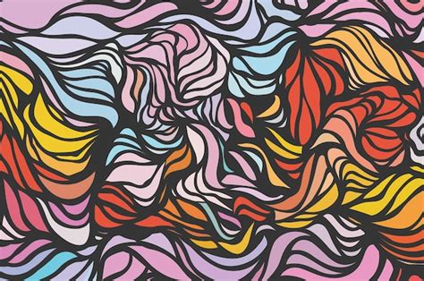 Premium Vector Creative Geometric Colorful Vector Background With Patterns Design For Prints