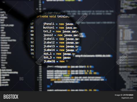 Real Html Code Image And Photo Free Trial Bigstock