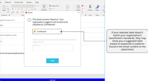classifying emails in outlook seclore adoption portal
